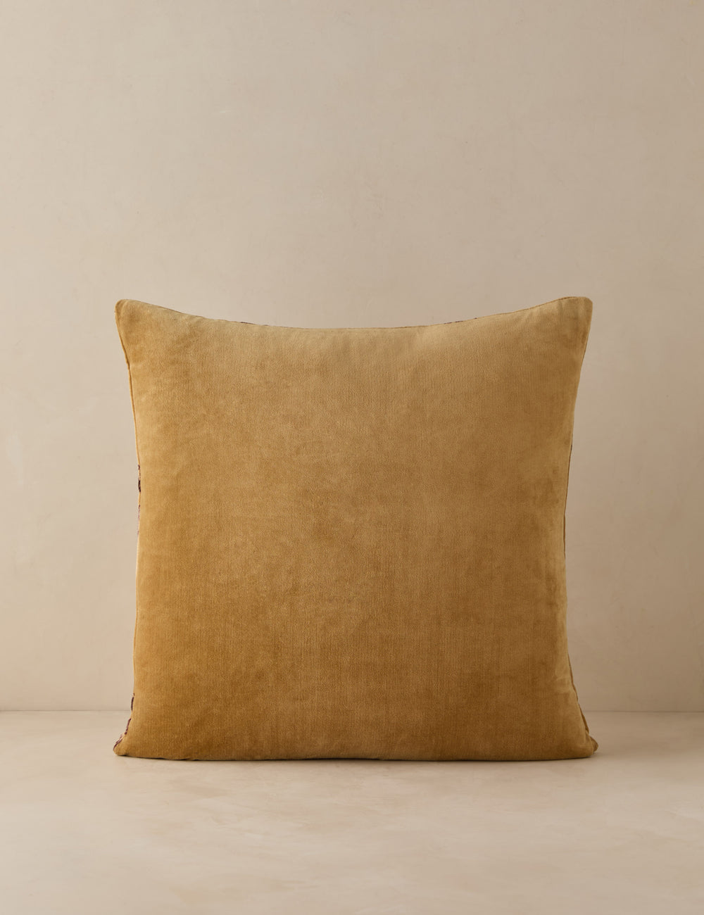 Montreal Velvet Bolster Pillow