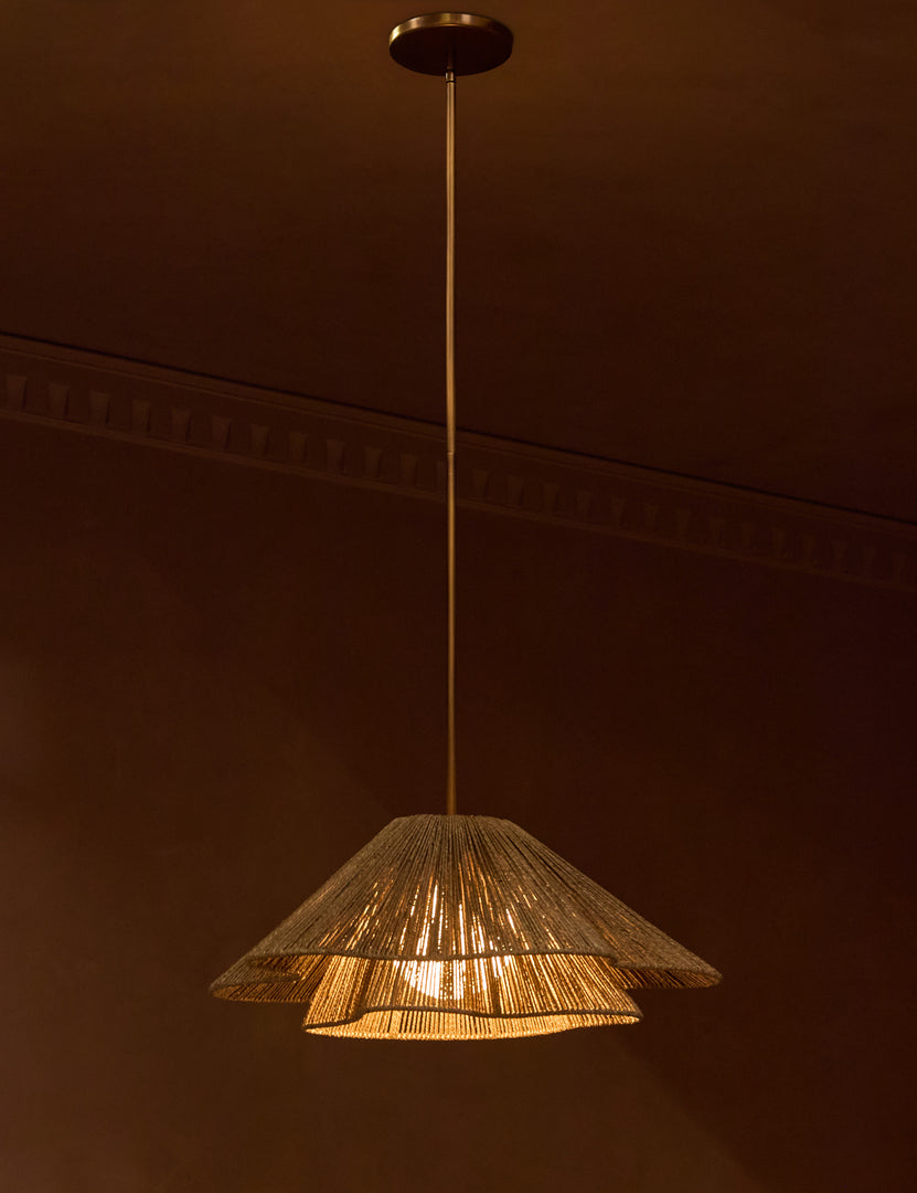 Mosca Jute Pendant Light