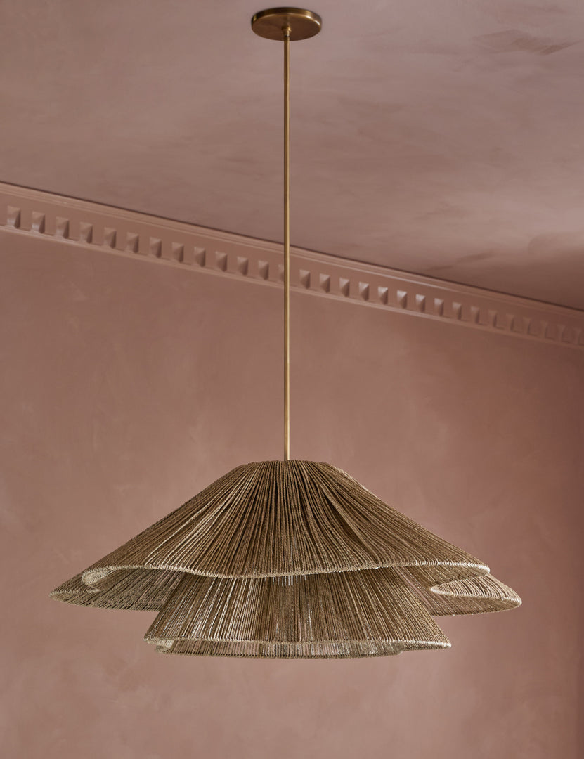 Mosca Jute Pendant Light