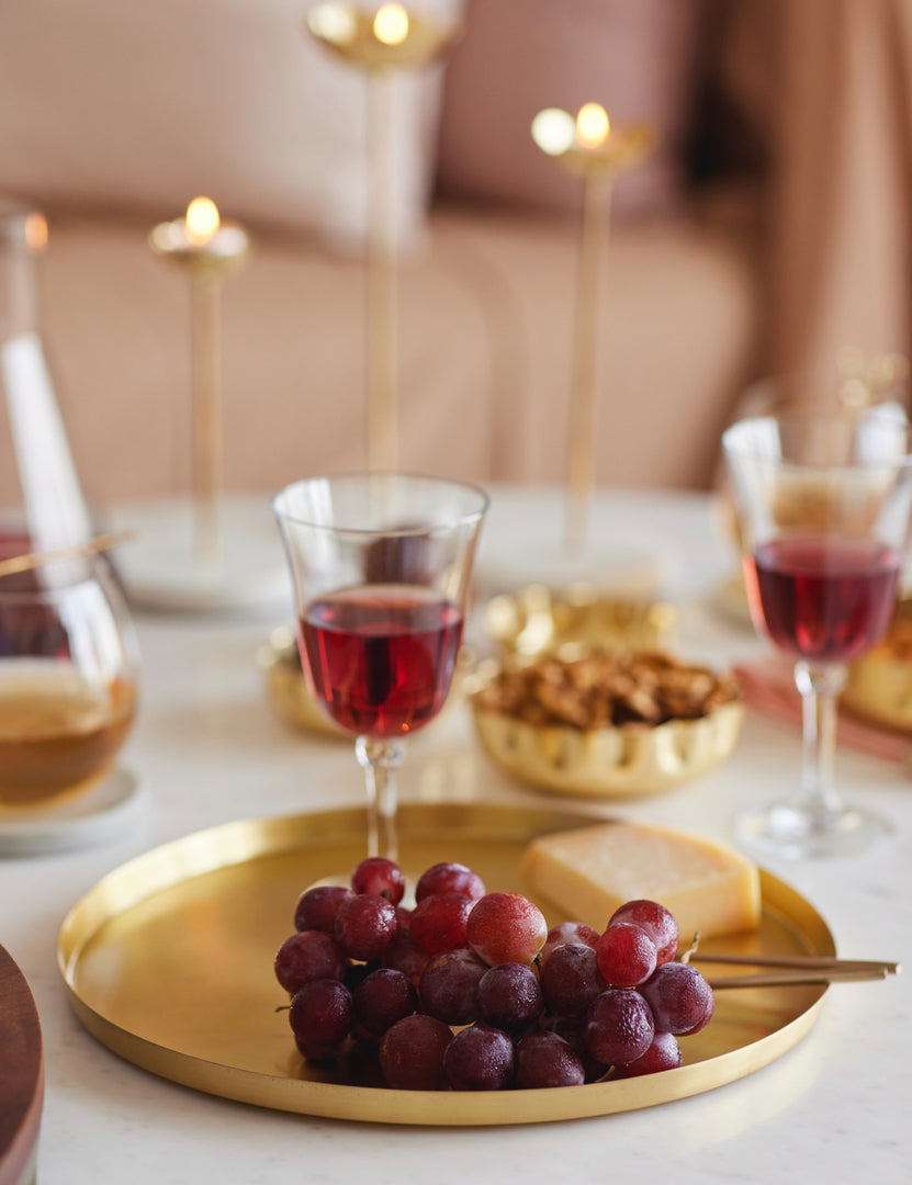 Heirloom Brass Serving Plate by Fleck