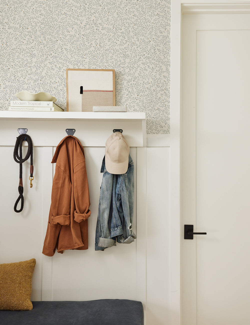 Dainty Leaves Wallpaper by Rylee + Cru