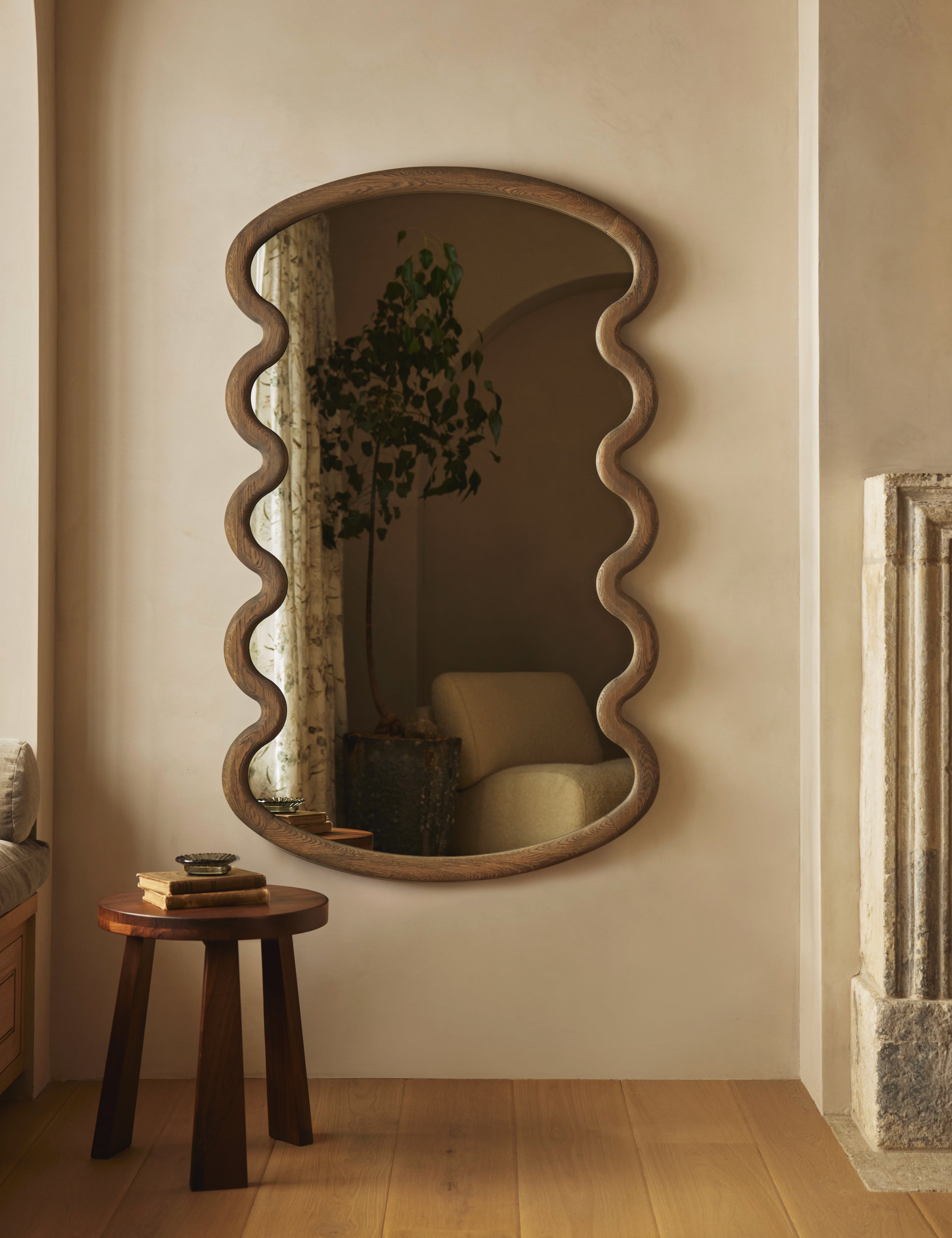 Nanala Wavy Wall Mirror
