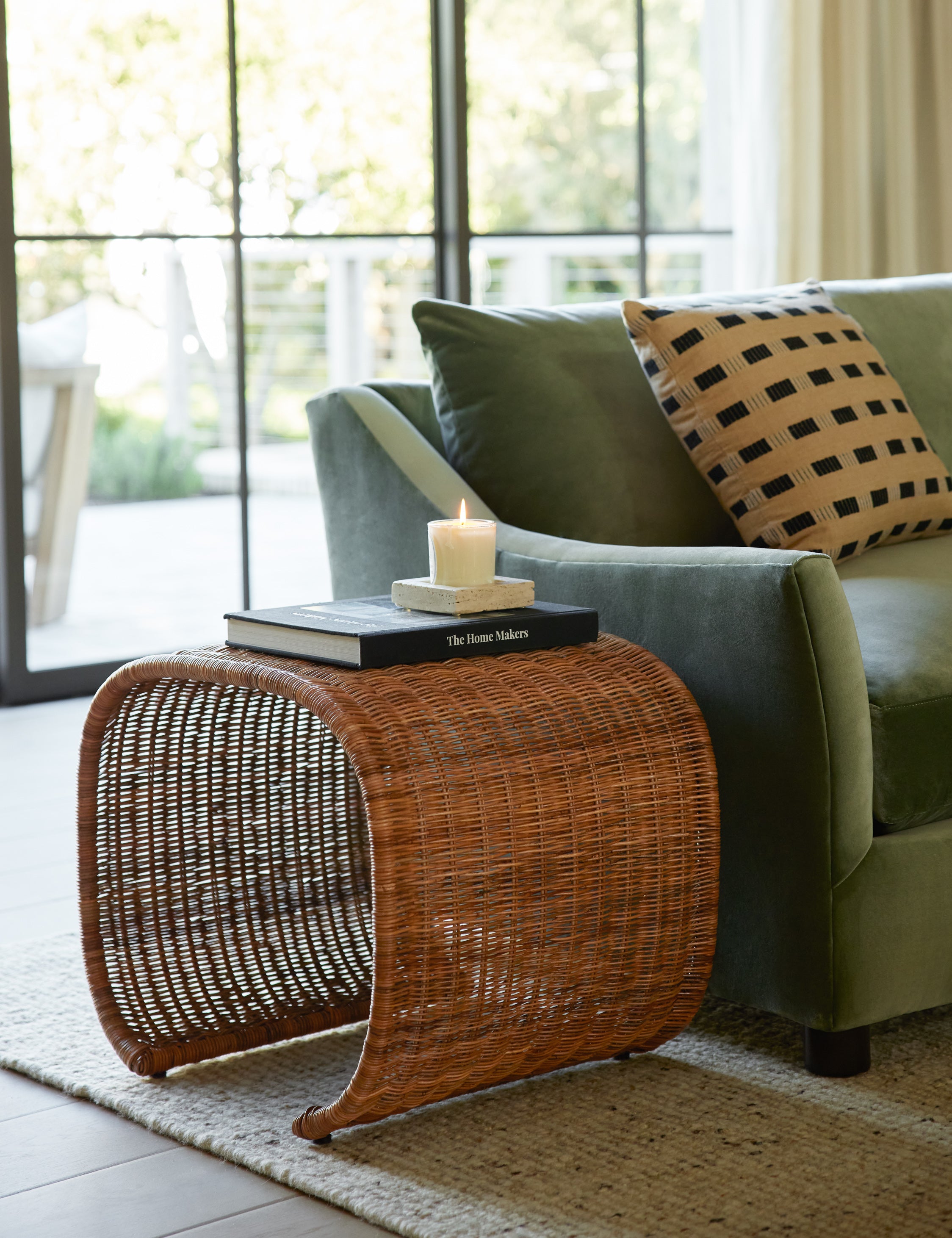 Terrific Woven Side Table Images