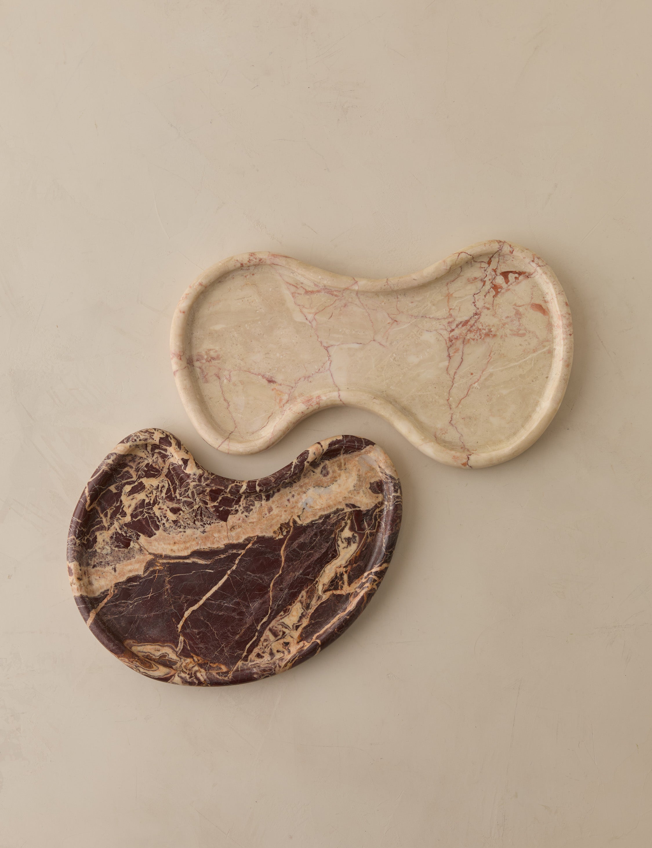 Sorley Marble Trays (Set of 2)