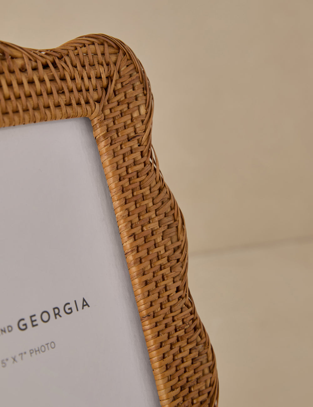 Tyna Rattan Picture Frame