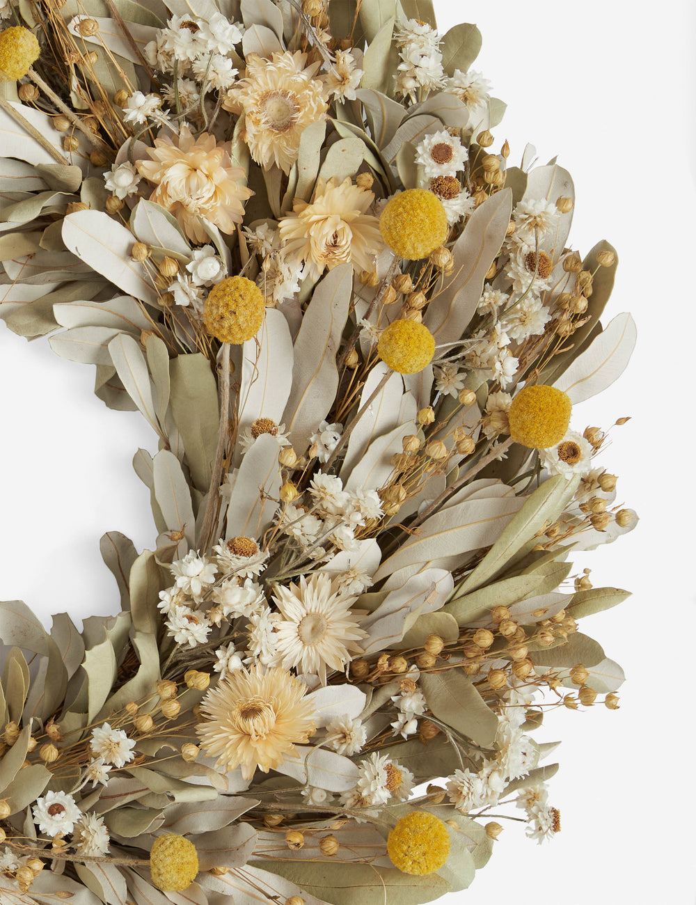 Preserved Summer Bunch Wreath