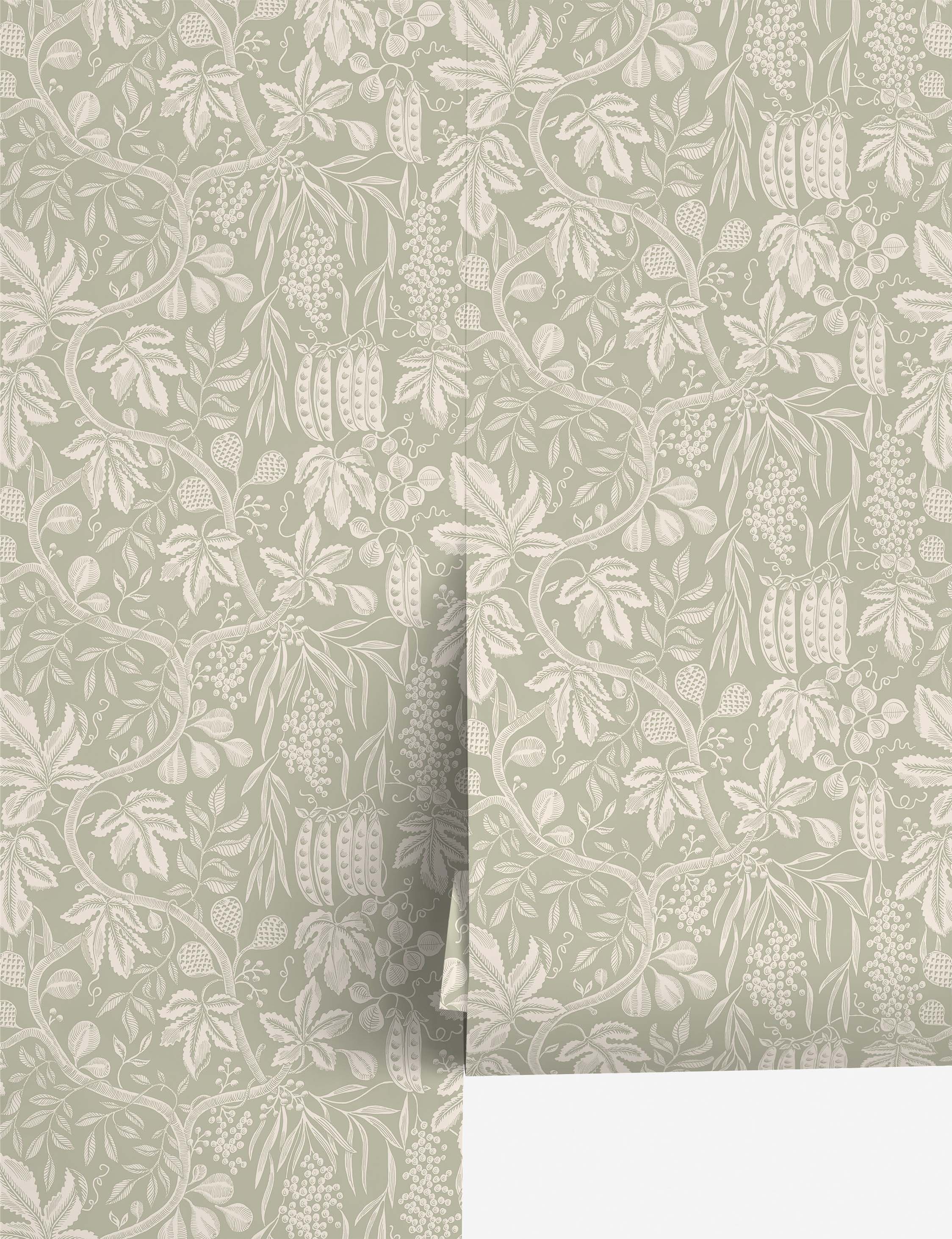 Fig Garden Wallpaper by Scalamandre