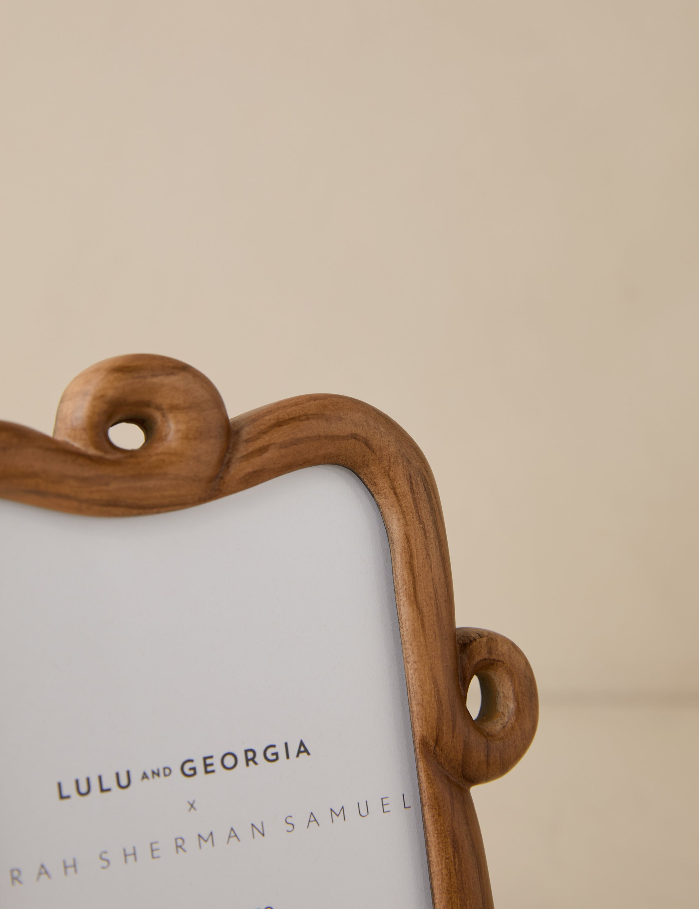 Looped Picture Frame by Sarah Sherman Samuel