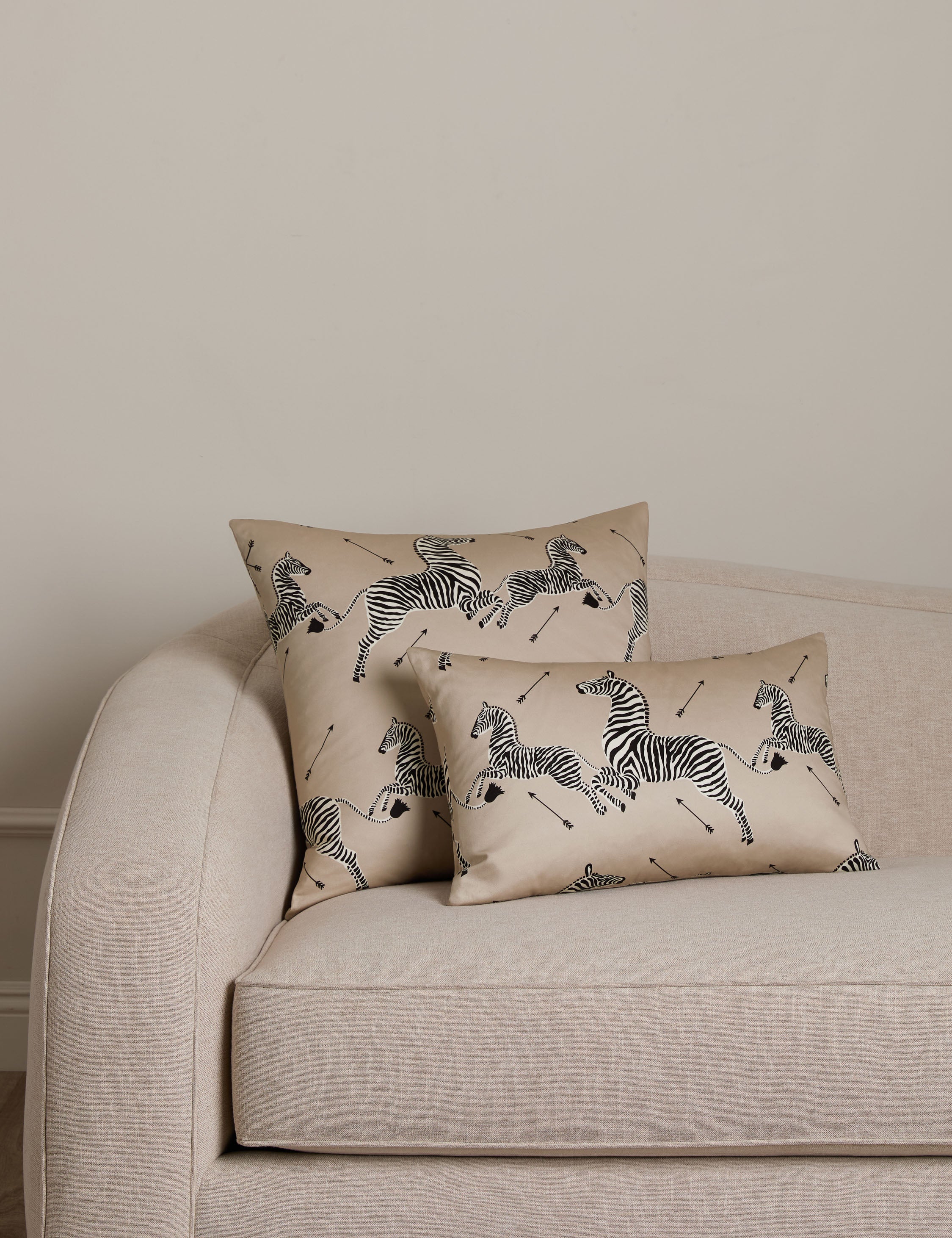 Zebras Petite Pillow by Scalamandre