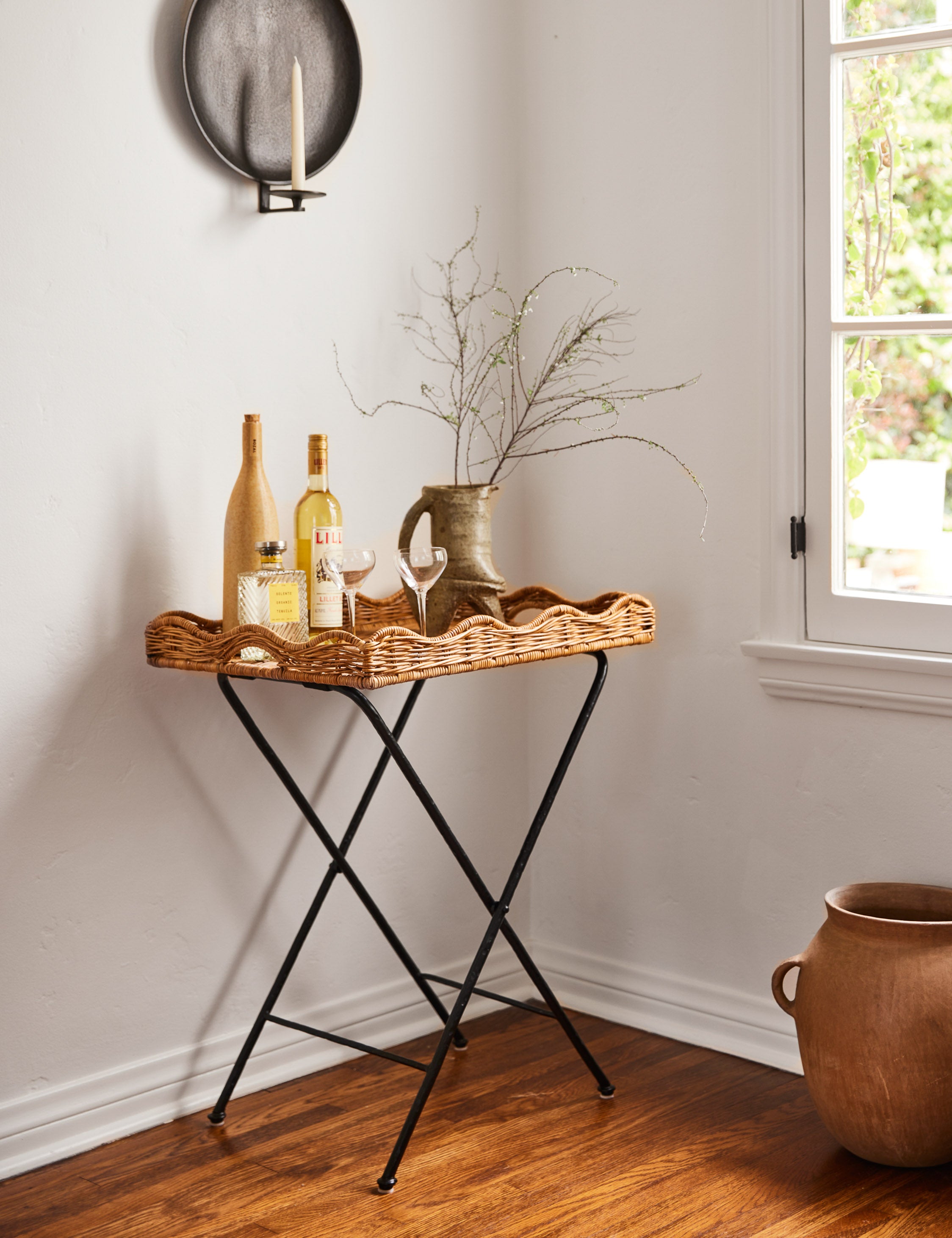 Lafon Wicker Butler Tray