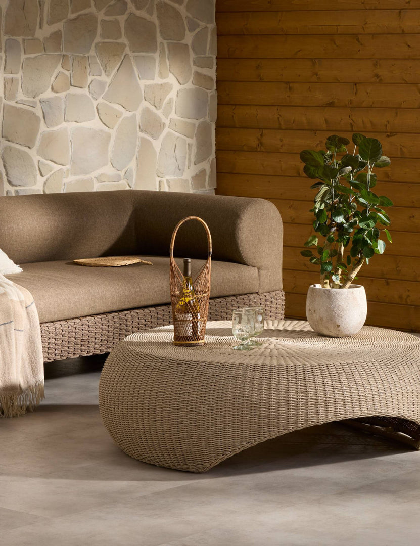 Salgado Outdoor Round Coffee Table