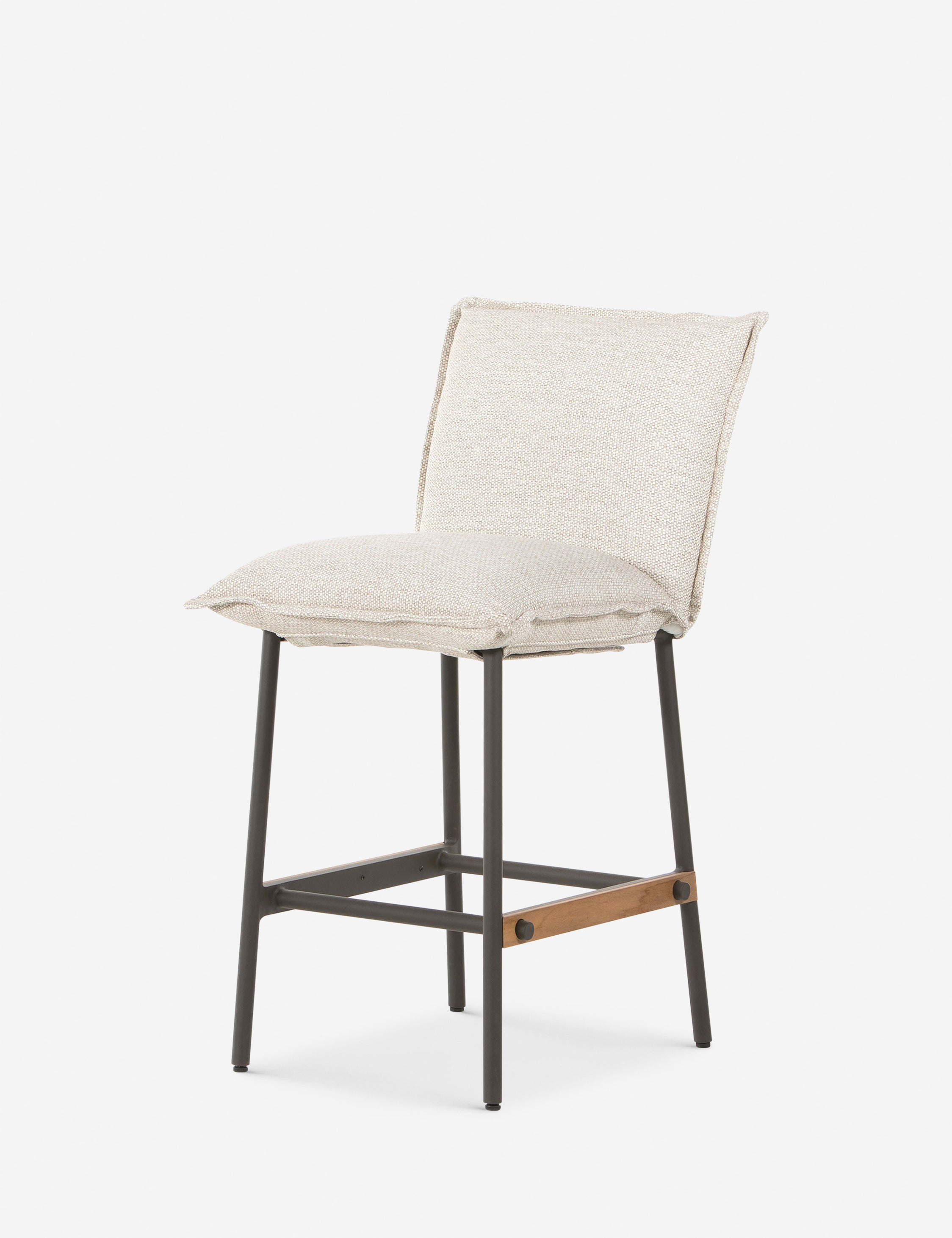 Mika Indoor/Outdoor Upholstered Stool