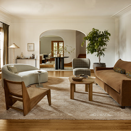 Winifred White Glass Shade Flush Mount Light