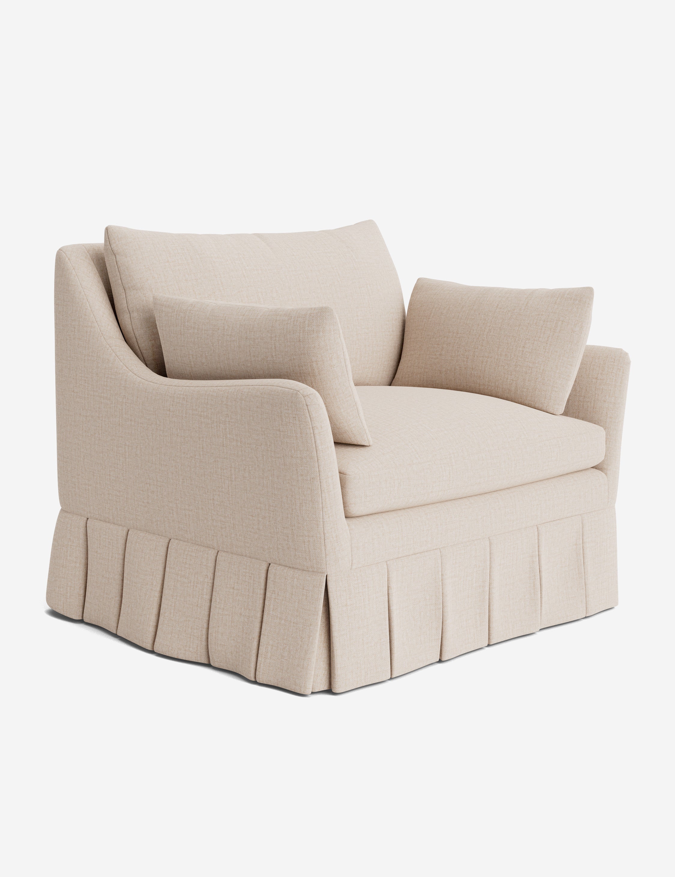 Portola Pleated Accent Chair