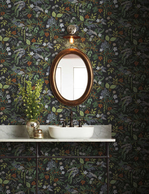 Juniper Forest Premium Peel + Stick Wallpaper by Rifle Paper Co.
