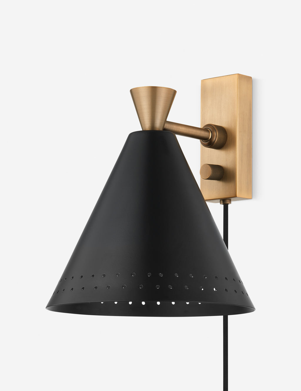 Keady Plug-In Cone Sconce