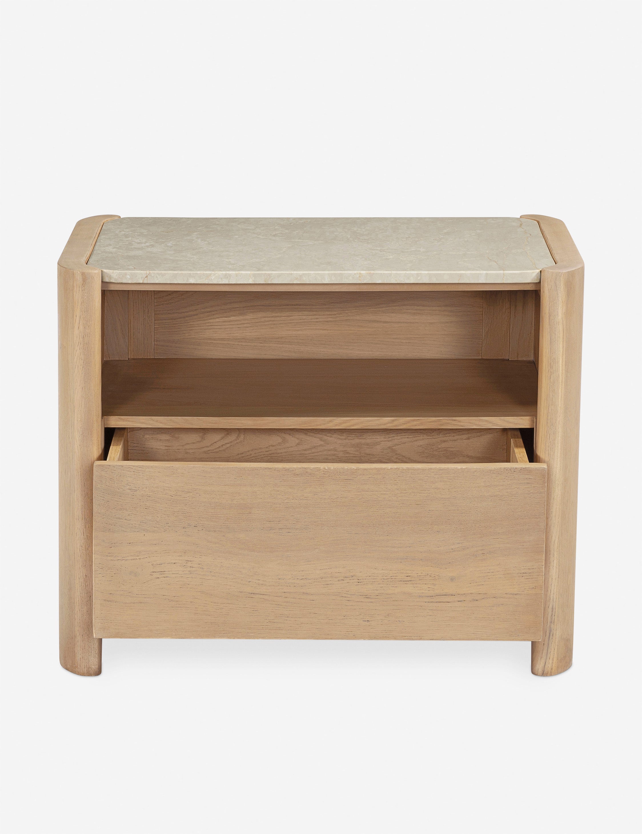 Lindahl Marble Top Nightstand