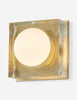 Ravi Square Glass Wall Sconce