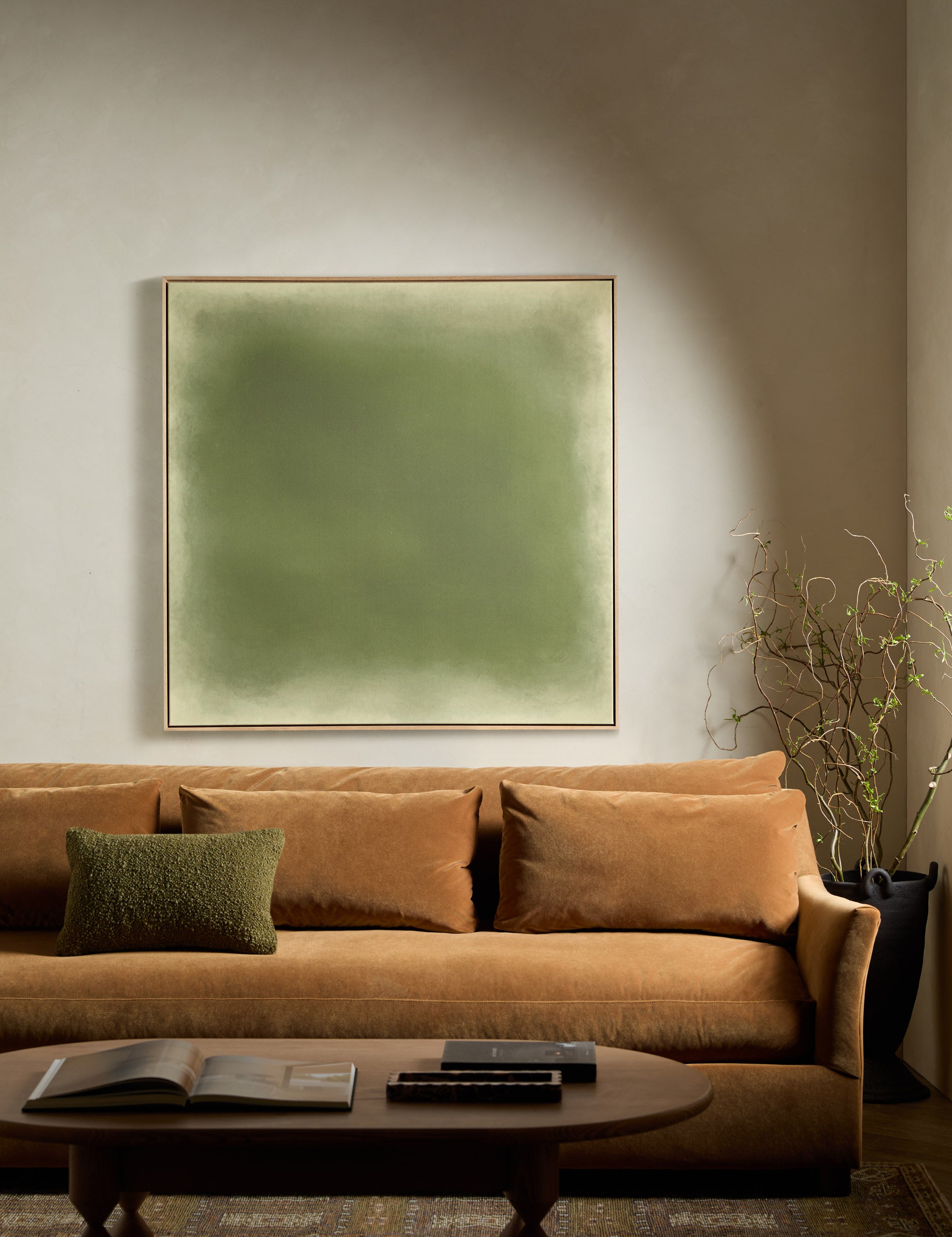 Resonance Green Wall Art