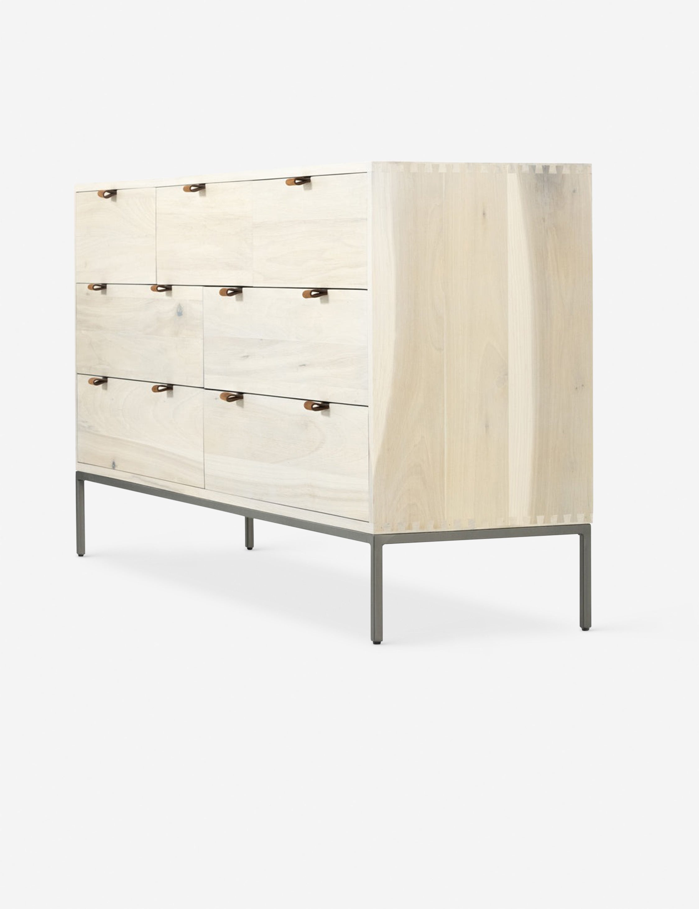 Rosamonde Mid-Century Modern 7-Drawer Dresser