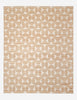 Kriska Hand-Knotted Jute-Blend Geometric Rug