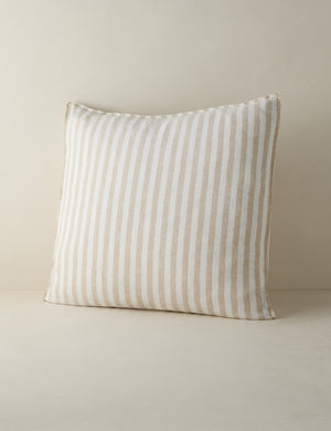 Thayer Striped European Flax Linen® Sham
