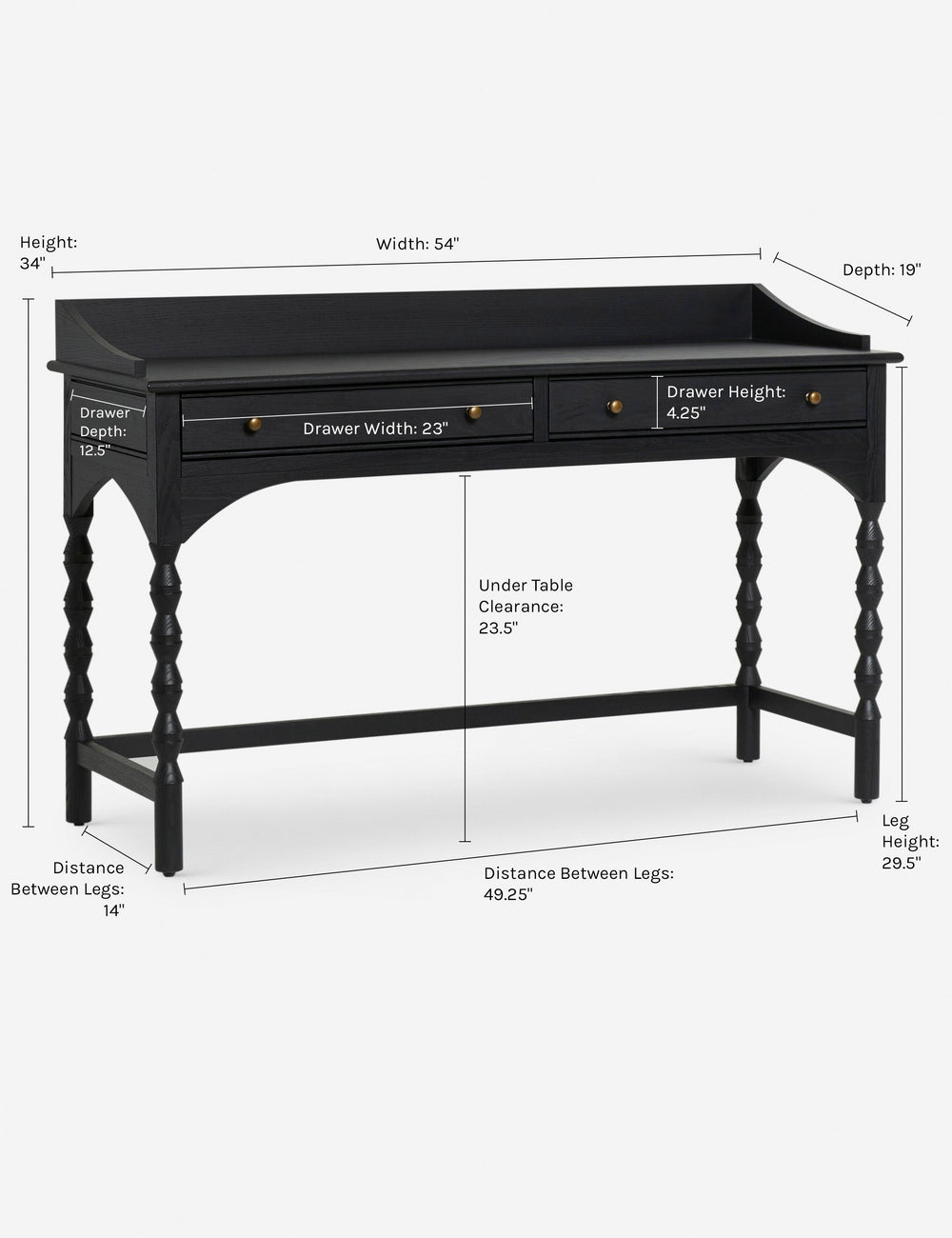 Topia Console Table by Ginny Macdonald