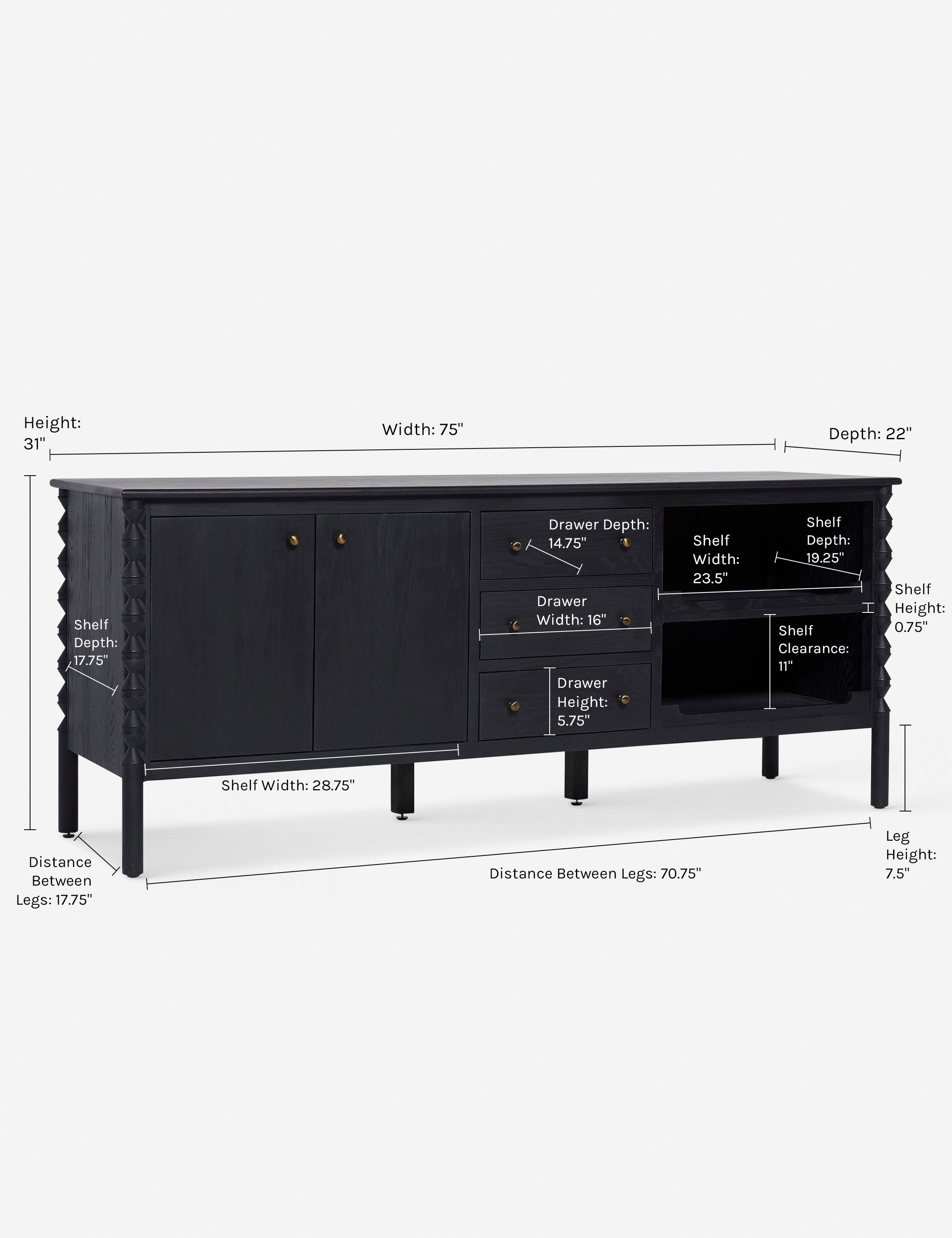 Topia Sideboard Cabinet by Ginny Macdonald