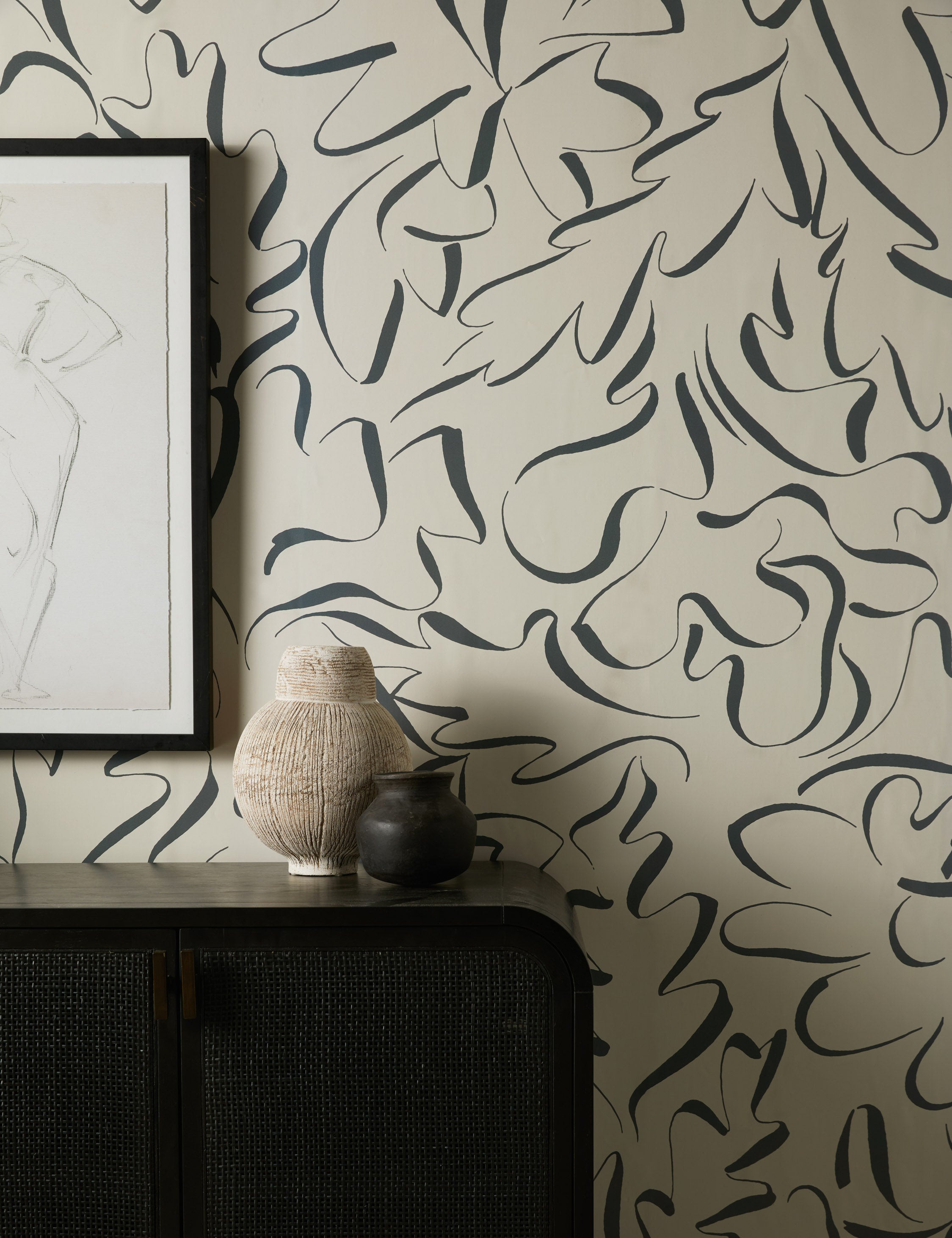 Ulani Abstract Wallpaper Mural