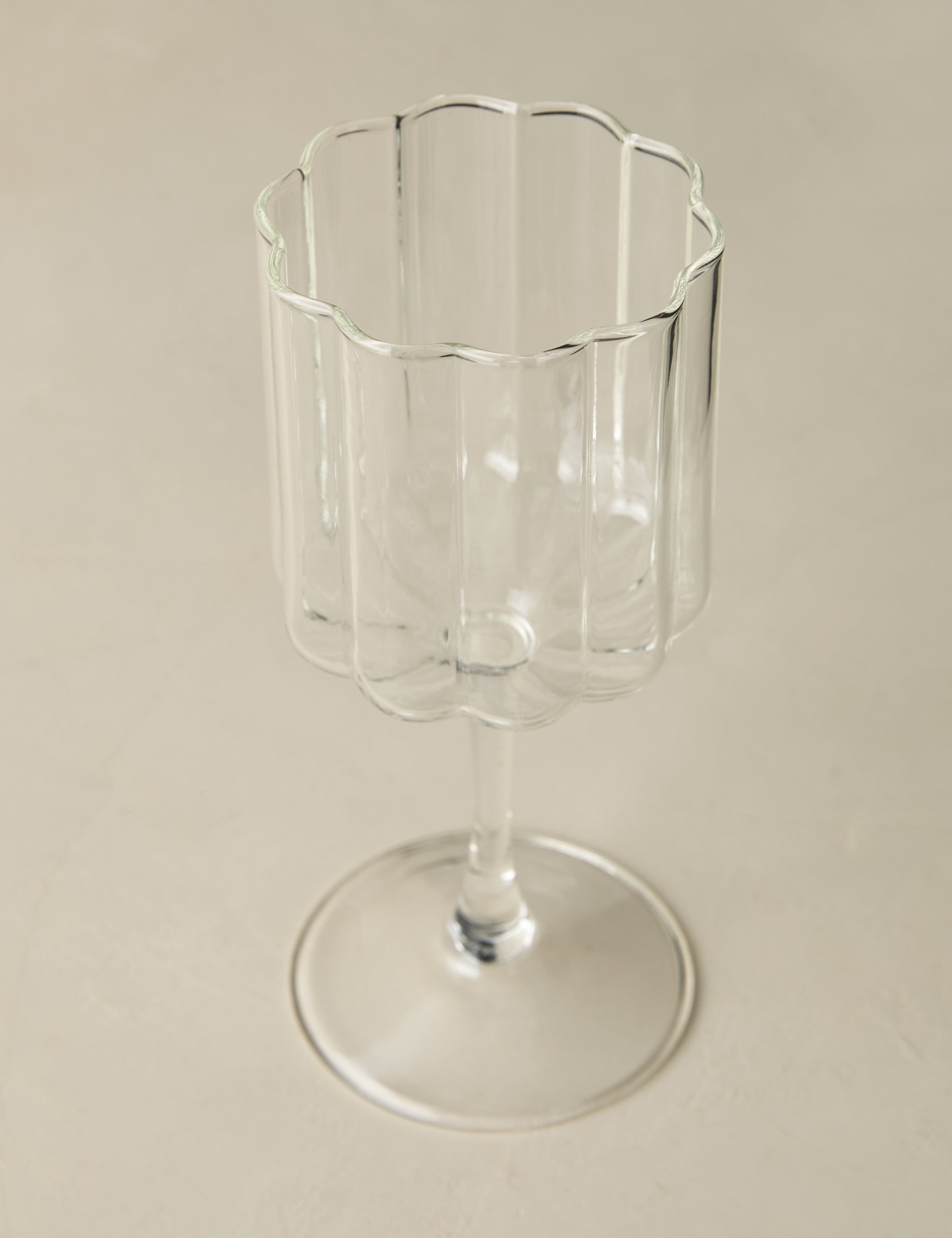 Wave Wine Glass (Set of 2) by FAZEEK