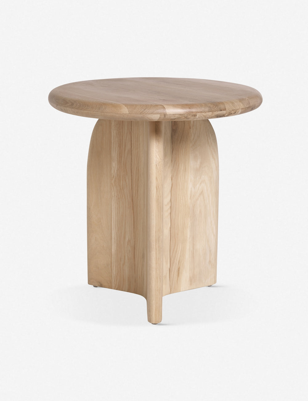 Ada Round Oak Side Table