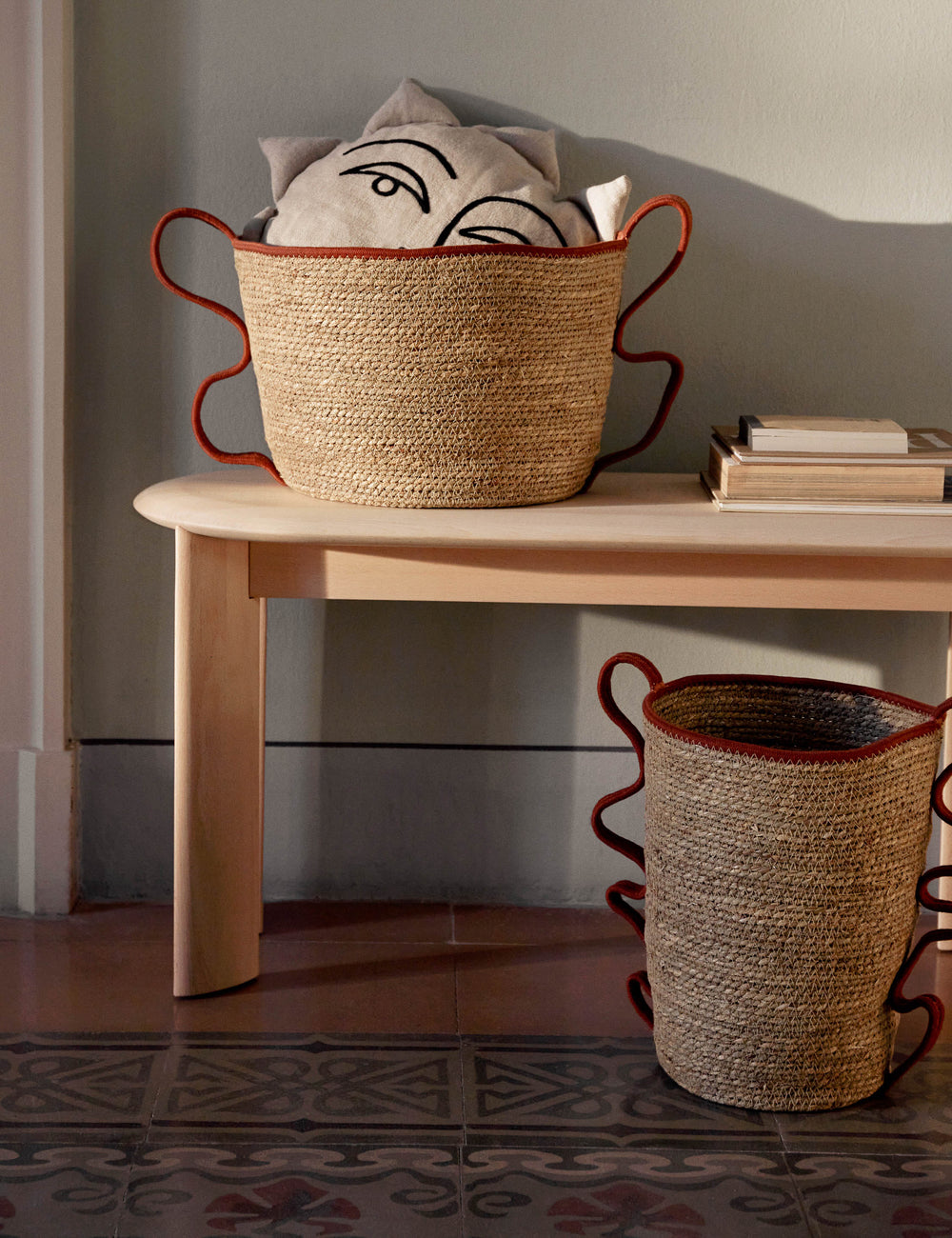 Verso Baskets (Set of 2) by Ferm Living