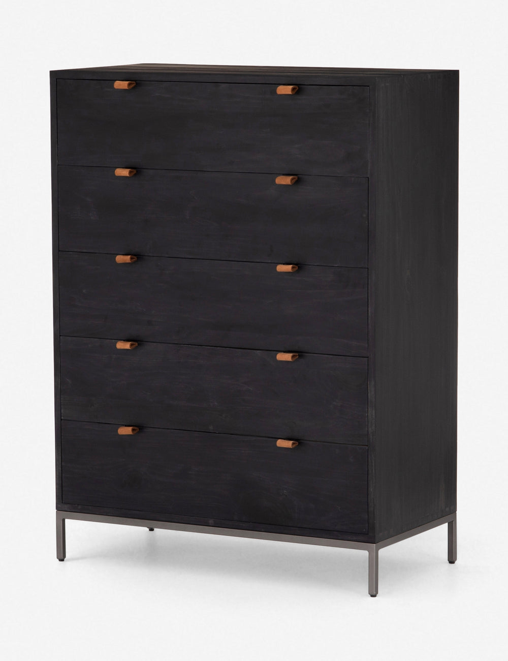 Rosamonde Mid-Century Modern 5-Drawer Dresser
