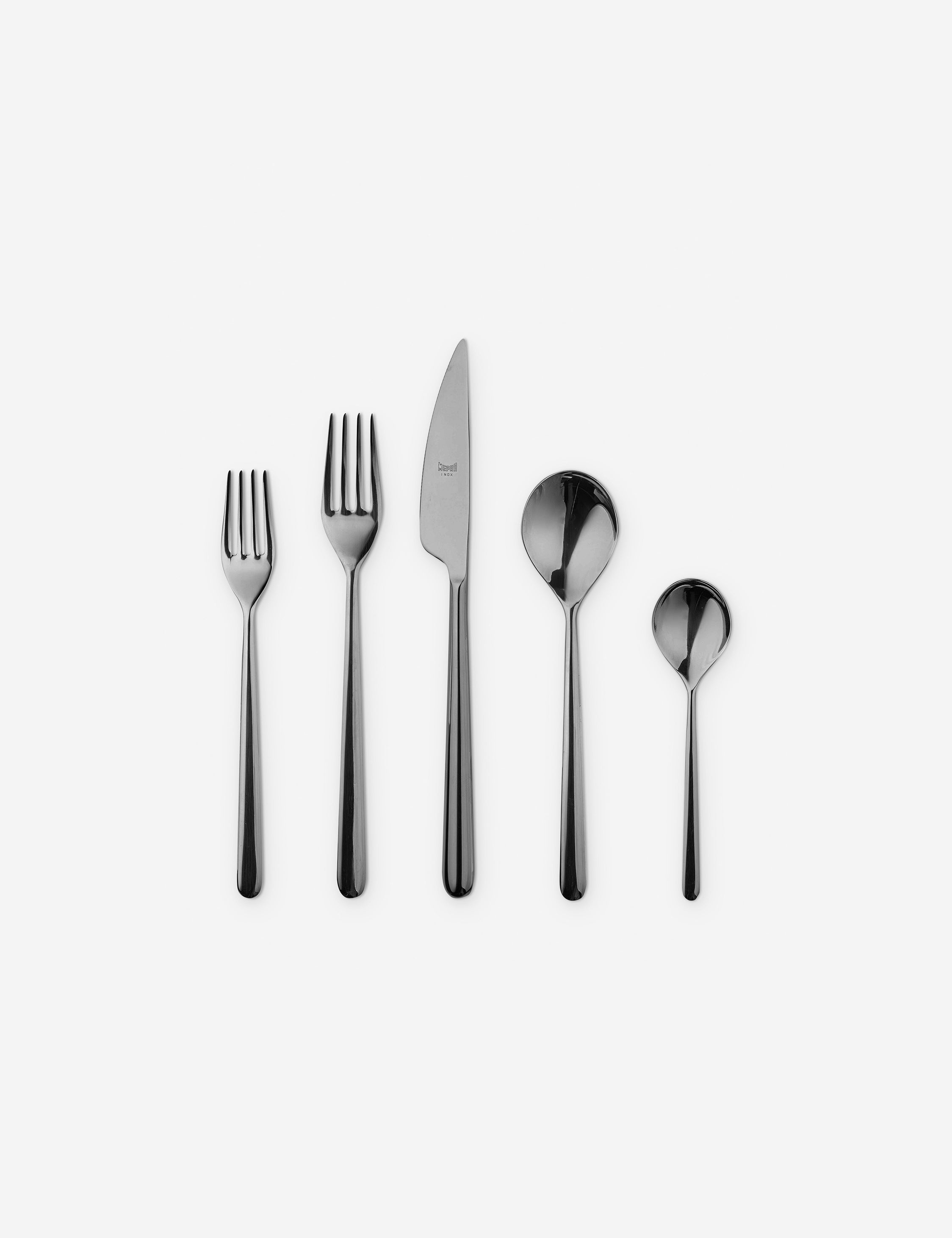 Linea Stainless Steel Flatware by Mepra