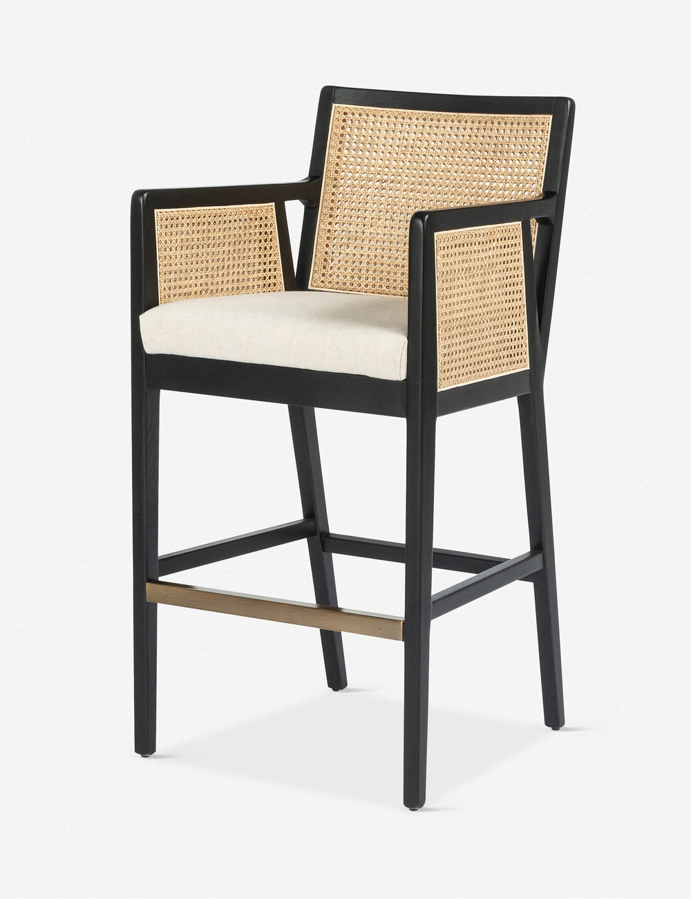 Jeni Cane Counter and Bar Stool