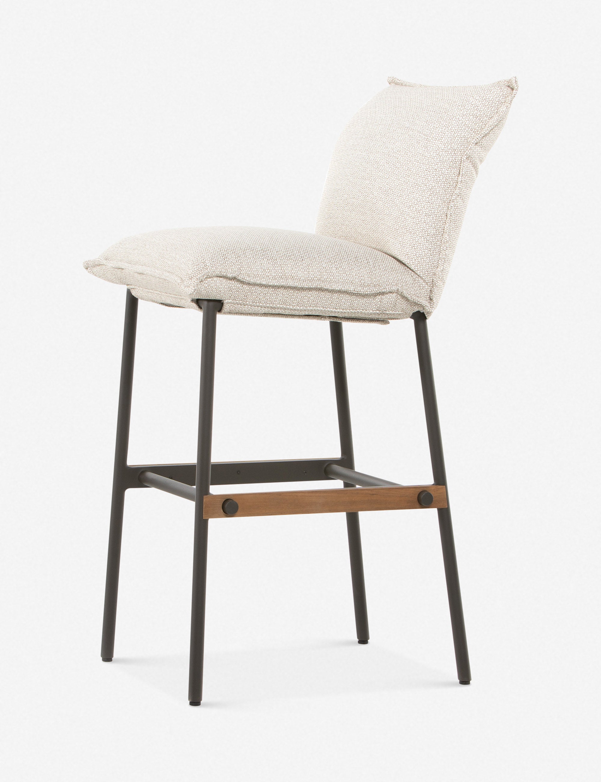 Mika Indoor/Outdoor Upholstered Stool