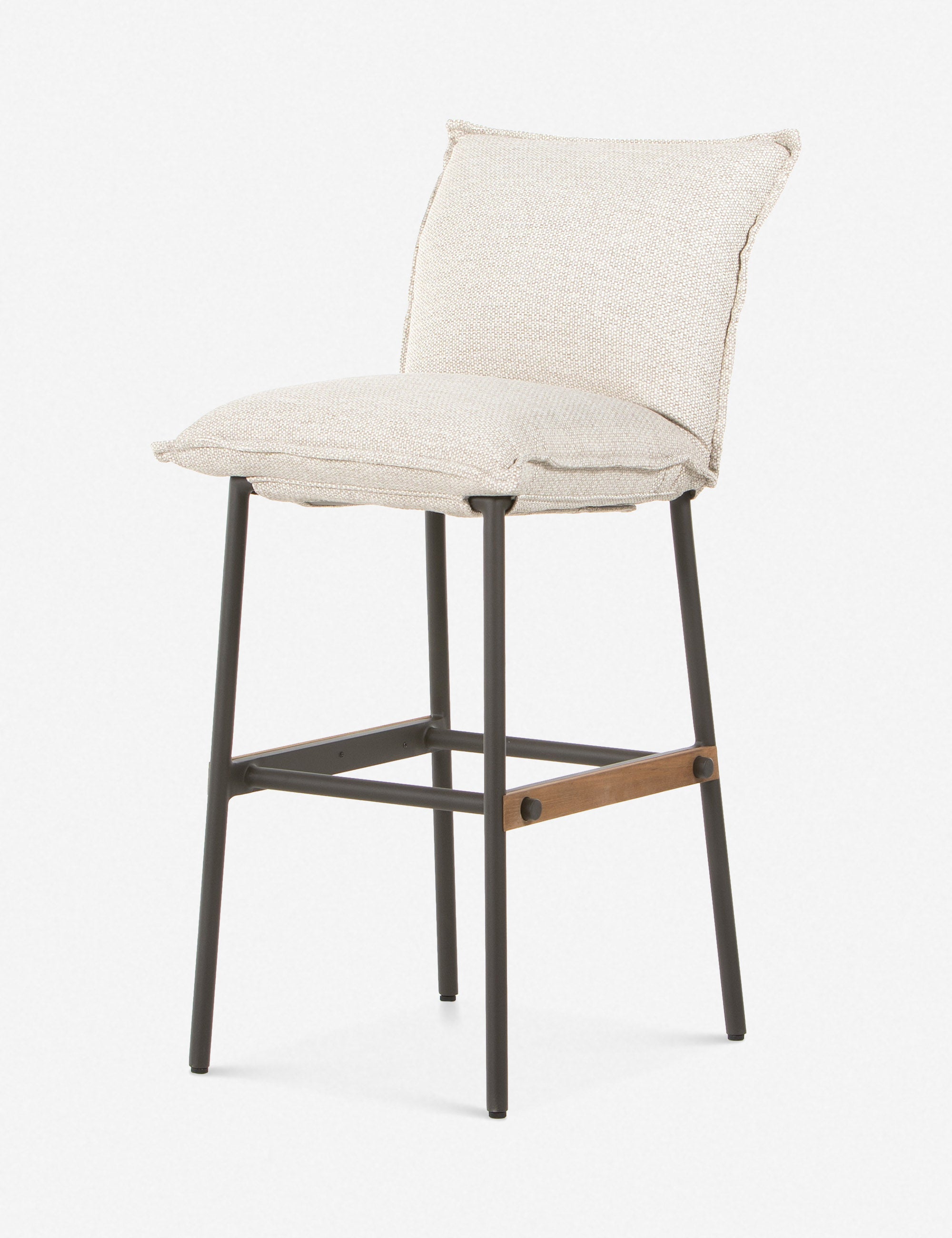 Mika Indoor/Outdoor Upholstered Stool