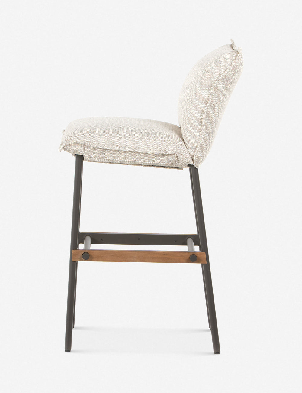 Mika Indoor/Outdoor Upholstered Stool