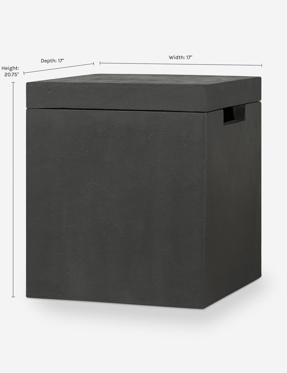 Pascual Fire Table Propane Tank Cover