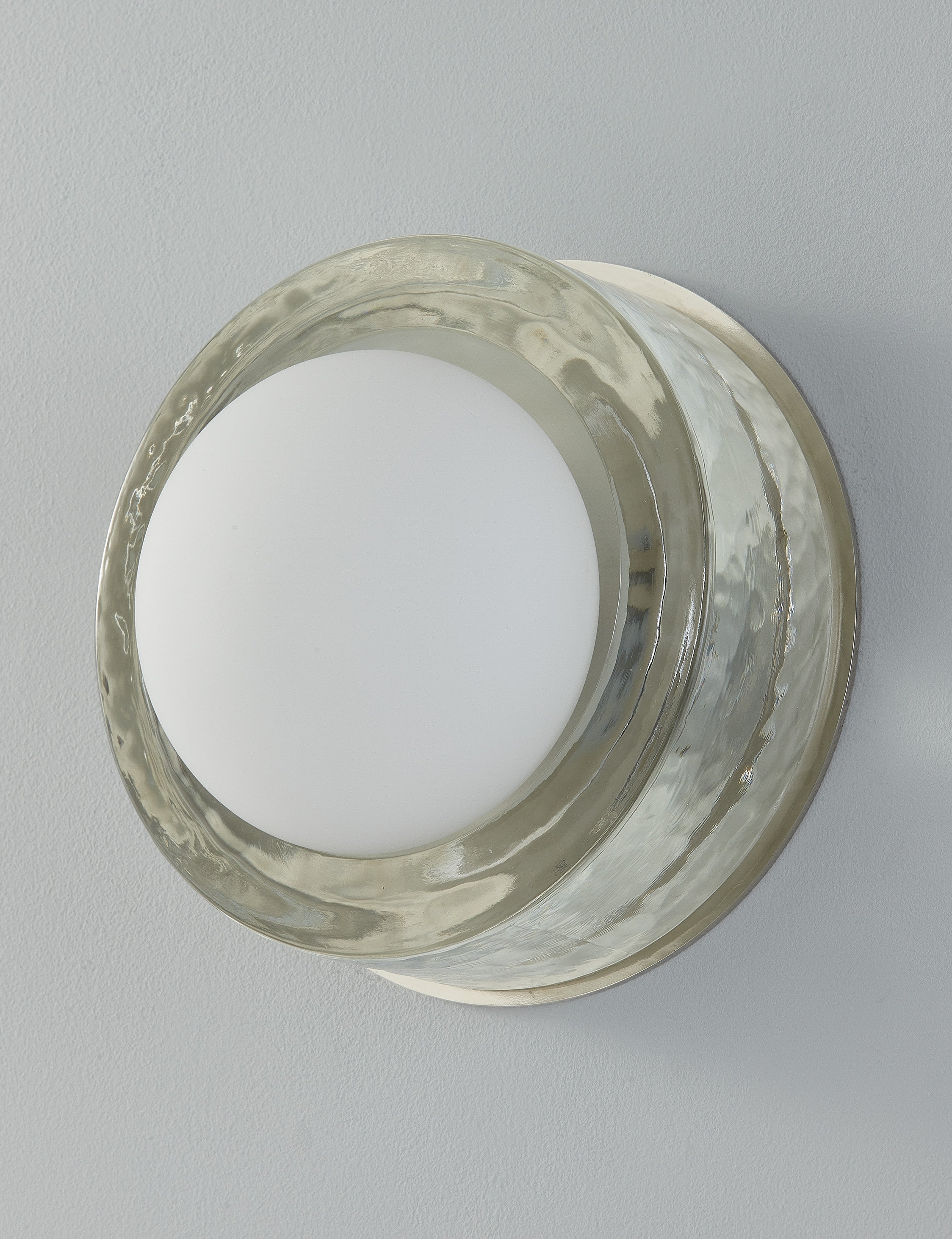 Ravi Round Glass Wall Sconce