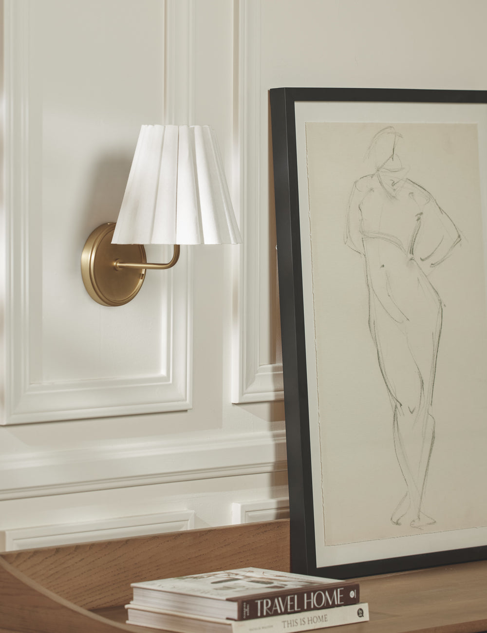 Matthews Pleated Wall Sconce