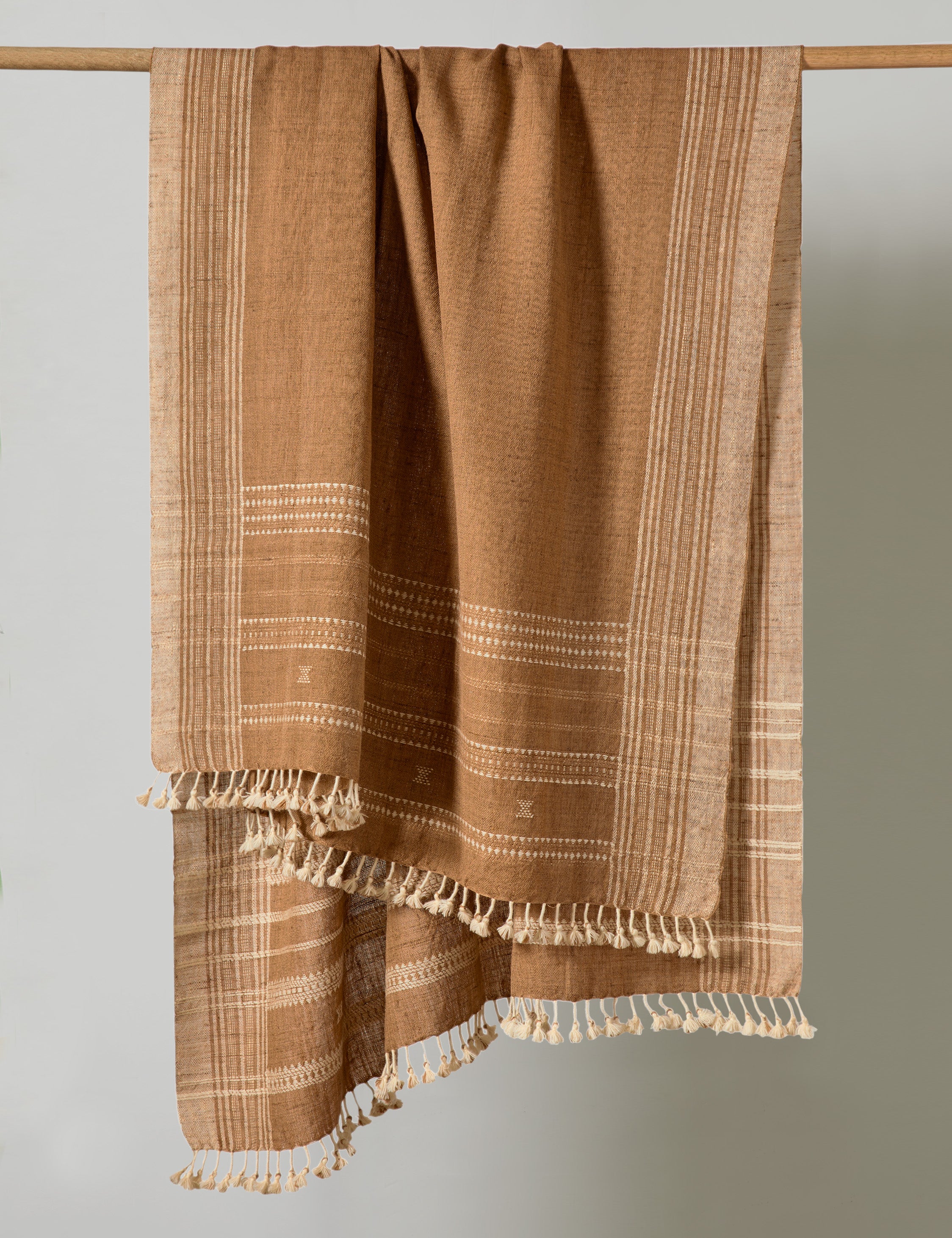 Manorma Handmade Textured Throw Blanket