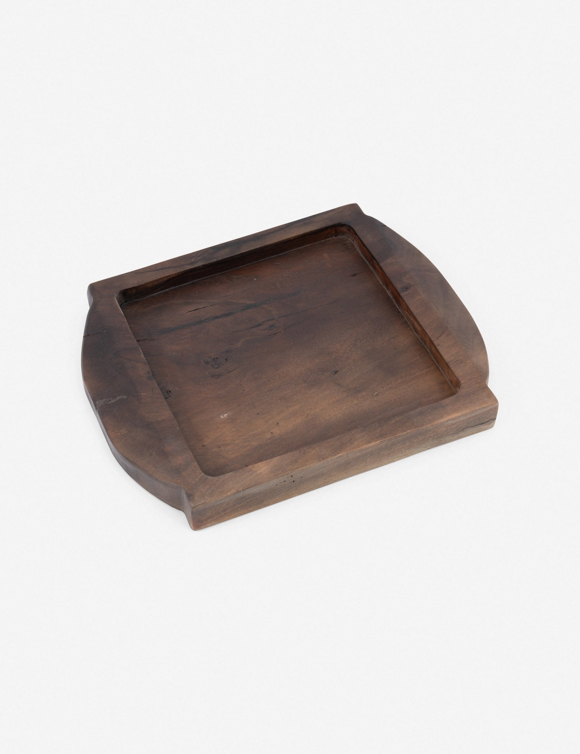 Lylah Reclaimed Wood Square Tray