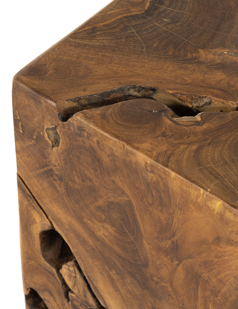 Salem Teak Wood Stool
