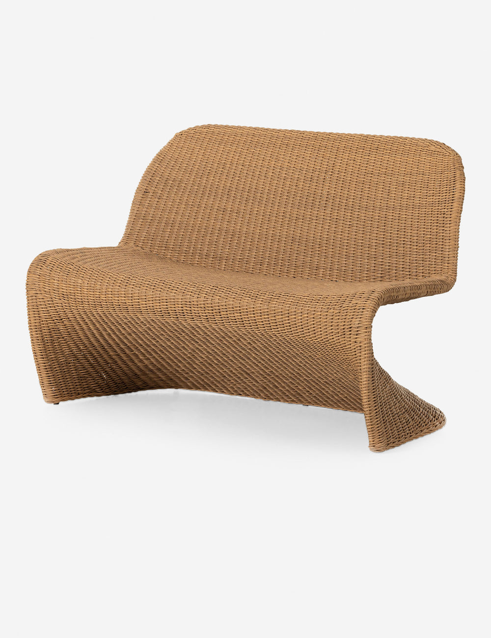 Manila Wicker Outdoor Dining Bench