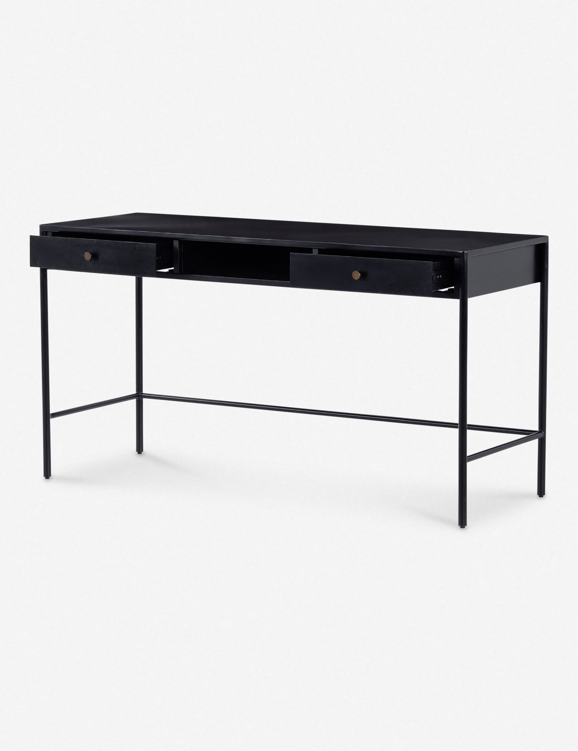 Mathus Black Iron Desk