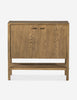Laird Ash Wood Storage Cabinet