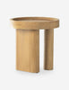 McNamara Sculptural Wood Side Table