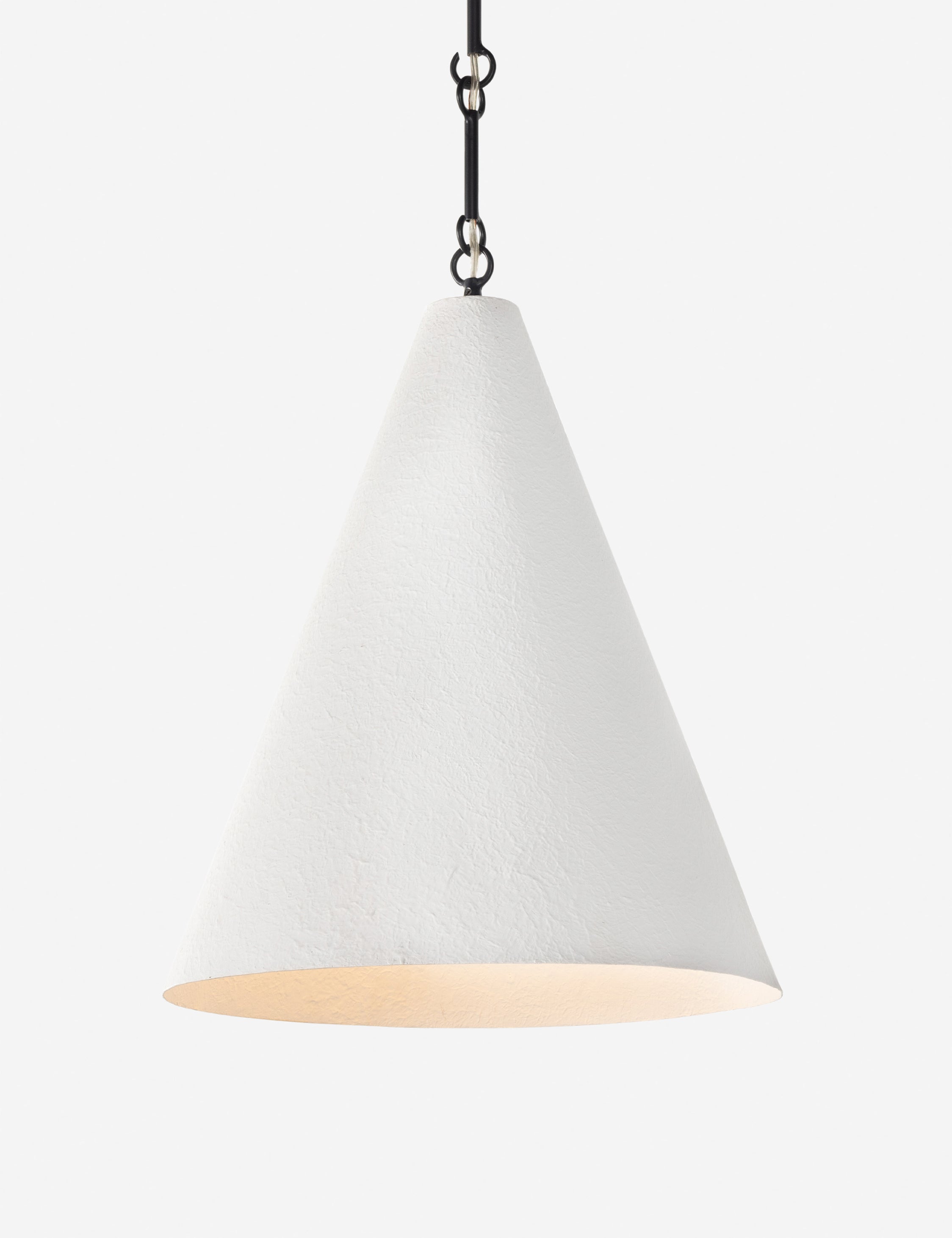 Ashwin Textured Plaster Pendant Light