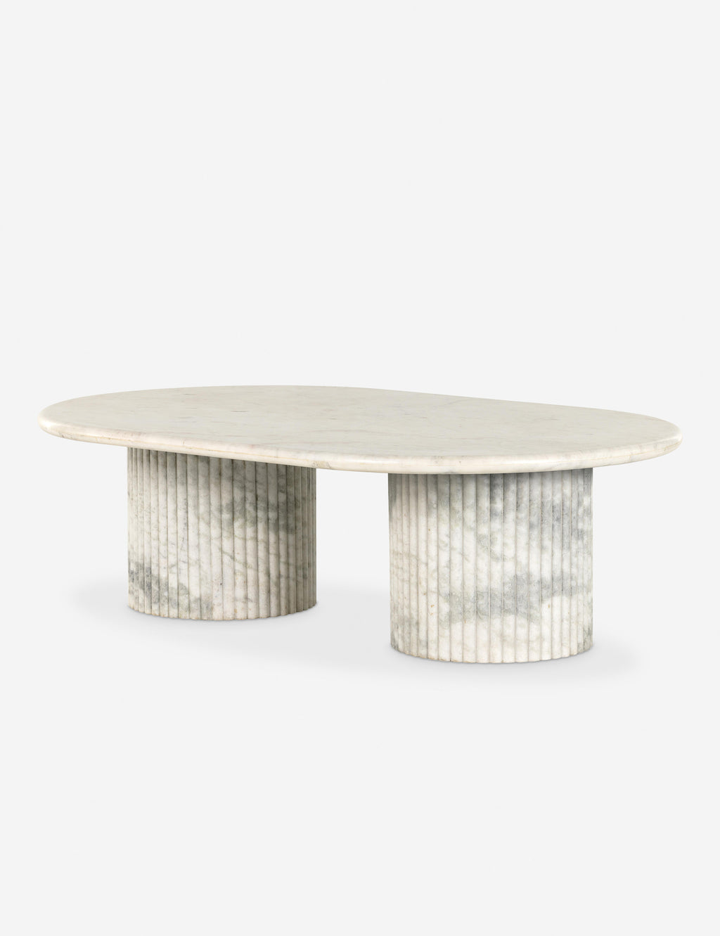 Mercer Marble Oval Coffee Table